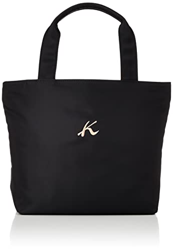 [キタムラ] B5サイズ対応 トートバッグ R-0687 レディース ブラック／カフェオレ [黒] 15671