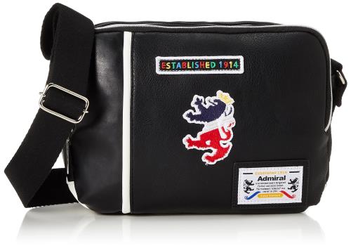 [アドミラル] ショルダーバッグ 合皮 斜めがけ コンパクト 小さめ 軽量 ブランド イギリス スポーツ ゴルフ バッグ ADBA-02 ミニショルダーバッグ メンズ ブラック