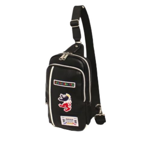 [アドミラル] ボディバッグ 合皮 斜めがけ ショルダーバッグ 軽量 ブランド イギリス スポーツ ゴルフ バッグ ADBA-01 メンズ ブラック