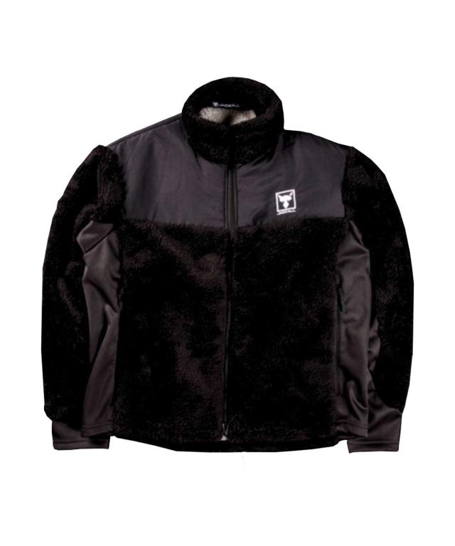 ジャッカル フリース フリース FLEECE JACKET ユニセックス 防寒 保温 ユニセックス 防寒 保温 防風  ブラック od ‥