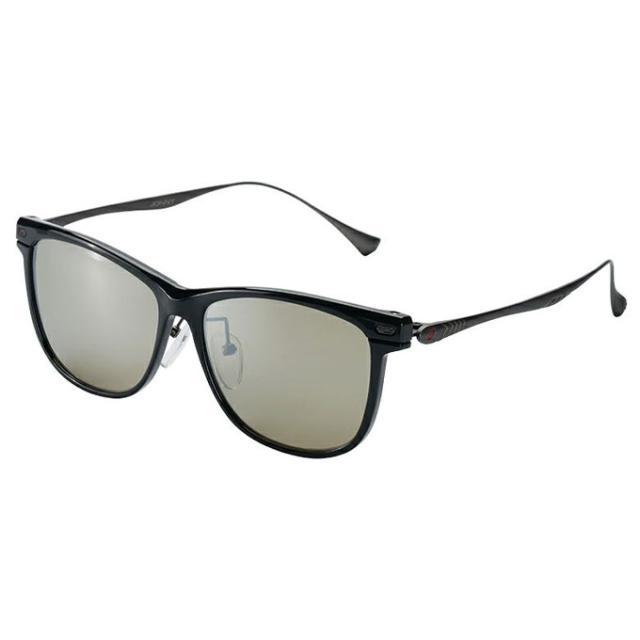 ゼクー(ZEQUE) サングラス ジョニー JONNY GLOSS BLACK/ GUNL TRUEVIE SPORTS/ SILVER MIRROR  F-2224    od‥