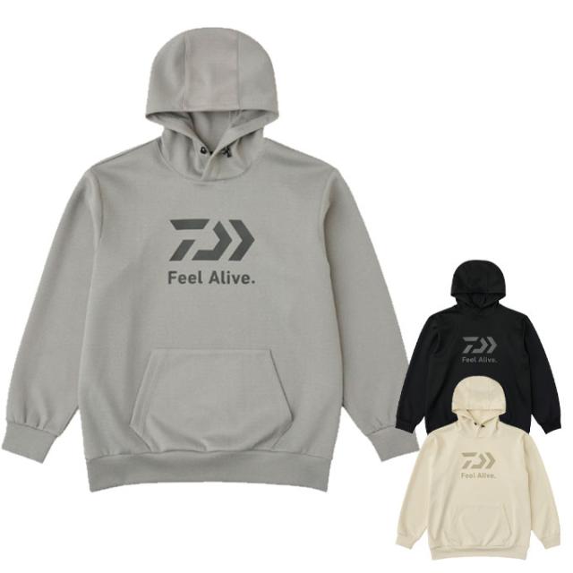 ダイワ ダンロテックスウェットフーディー DANROTECH SWEAT HOODIE メンズ レディス 遠赤外線 保温 フード調節 秋冬 DE-8925 od ‥