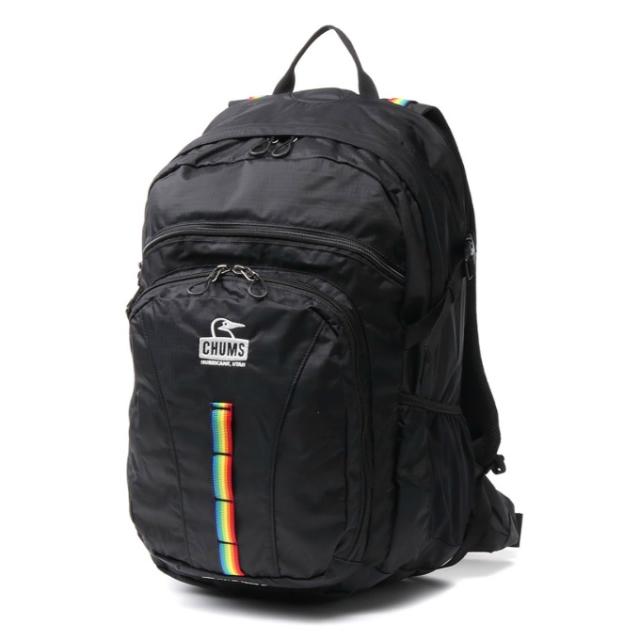 チャムス CHUMS バックパック メンズ レディース スプリングデール30 CH60-3998-BLACK/RAINBOW od