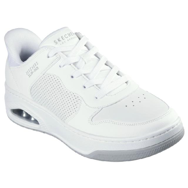 スケッチャーズ SKECHERS スニーカー メンズ SLP ウノ COURT 183151-WHT run