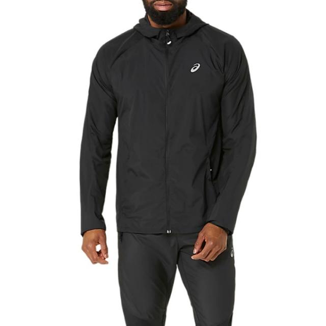 アシックス(asics) ウインドブレーカー ジャケット メンズ ROADランニングパッカブルジャケット 2011D084-001 run