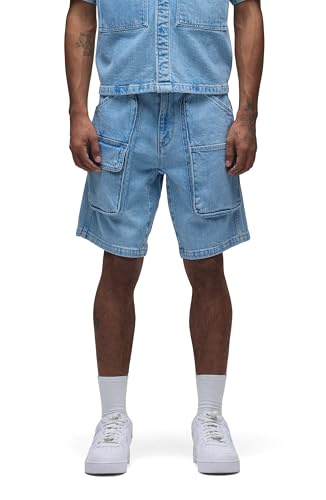 HUDSON メンズ インダストリーカーゴショーツ, Hazy, 42