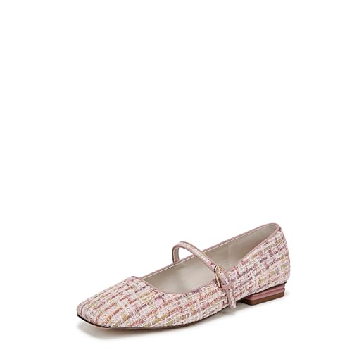 Franco Sarto レディース Tinsley Mary Jane フラット, ピンクツイードマルチ, 26.5 cm W