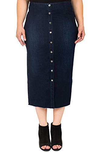 Standards & Practices SKIRT レディース US サイズ: 2X カラー: ブルー