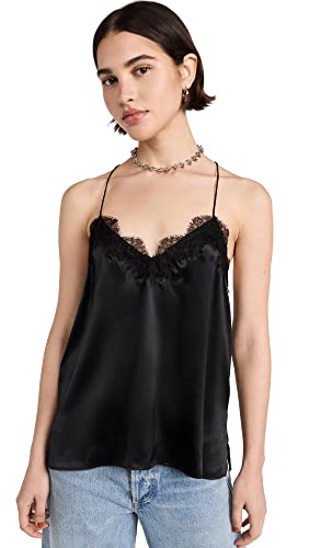 Cami NYC レディース ザ・レーサー シャルムーズ シルクトップ US サイズ: Small カラー: ブラック