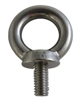 US ステンレススチール 316リフティングアイボルト 3/8インチ UNC マリングレード 高耐久ピッチ 16個入り