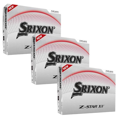 Srixon Z-Star XV 9 ゴルフボール ホワイト (36個パック)