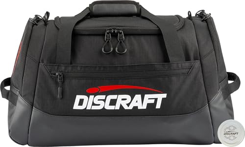 Discraft ディスクゴルフダッフルバッグ ? 容量22L、ディスク32枚まで収納 ? ディスクゴルフや旅行愛好家に最適