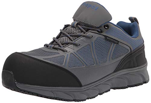 その他靴・シューズ Prop?t mens Seeley Ii Industrial Shoe, Grey/Blue, 10 X-Wide US