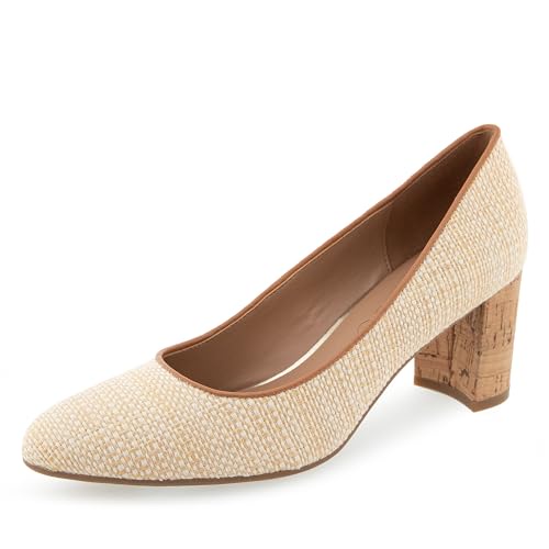 Aerosoles レディース ベッツィー パンプス, 天然ラフィア, 6.5