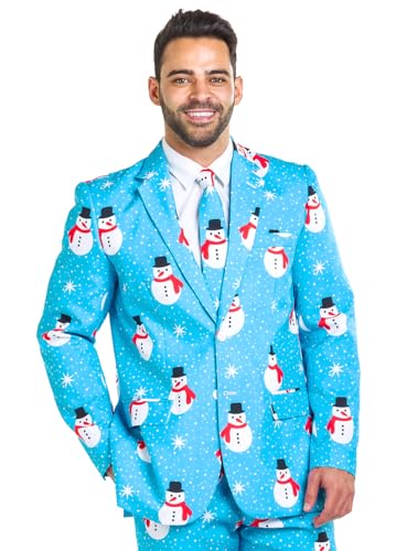 Tipsy Elves SUIT メンズ US サイズ: 44 カラー: ブルー