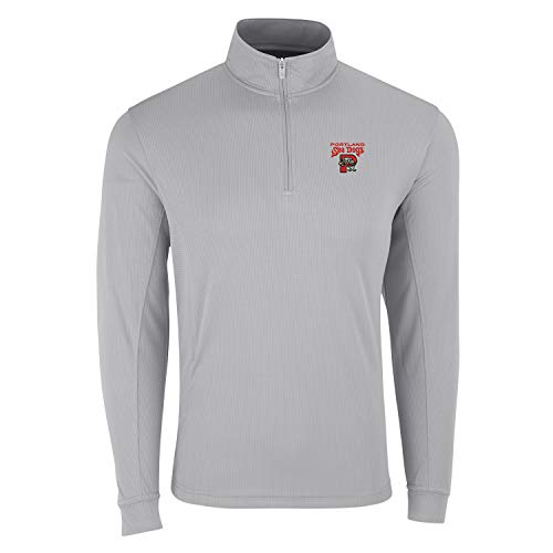 Vantage Apparel マイナーリーグ 野球 クォータージップ プルオーバー XX-Large グレイ