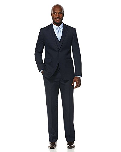 SavaneメンズTailoredマイクロ千鳥格子Suitingジャケット カラー: ブルー