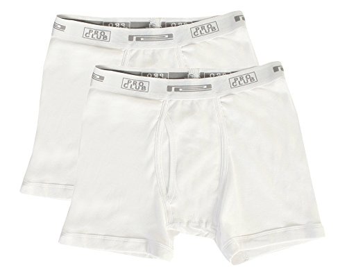 PRO CLUB プロ クラブ 173 BOXER BRIEF PANTS 2P ボクサーブリーフパンツ コットン100％ メンズインナー 肌着 インナー 下着 ナイトウエア 前開き