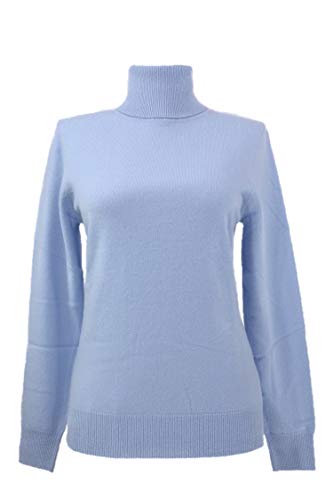 Shepheレディースタートルネックカシミアセーター US サイズ: XL カラー: ブルー