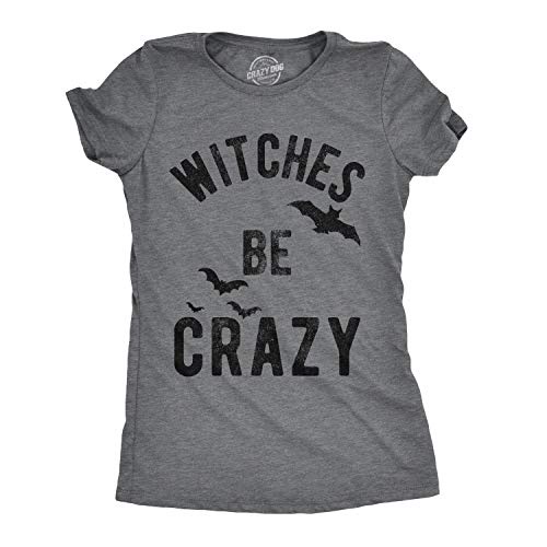 Crazy Dog T-Shirts SHIRT レディース US サイズ: Medium Slim カラー: グレー