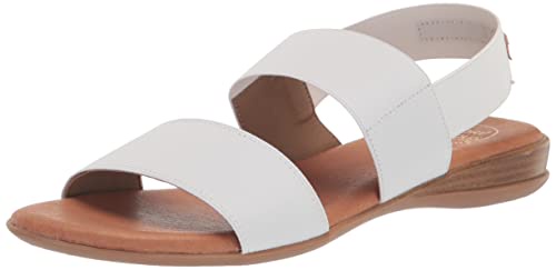 Andr? Assous レディース フラットサンダル, ホワイト, 11
