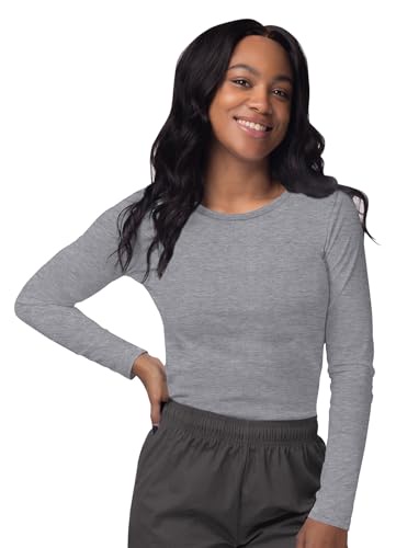 Sivvan レディース 快適ロングスリーブTシャツ / アンダースクラブ Tシャツ US サイズ: XXX-Large カラー: グレイ