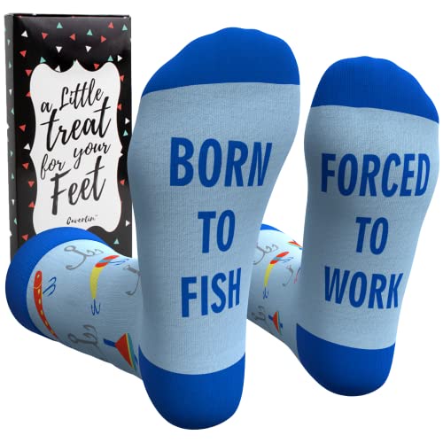 Cavertinメンズソックス US サイズ: Large カラー: ブルー