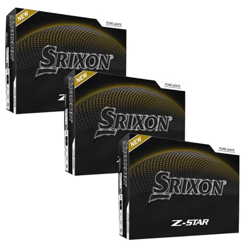 Srixon Z-Star 9 ゴルフボール ホワイト (36個パック)