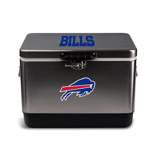 The Memory Company | NFL 29L チームロゴ入りステンレススチールクーラー Buffalo Bills