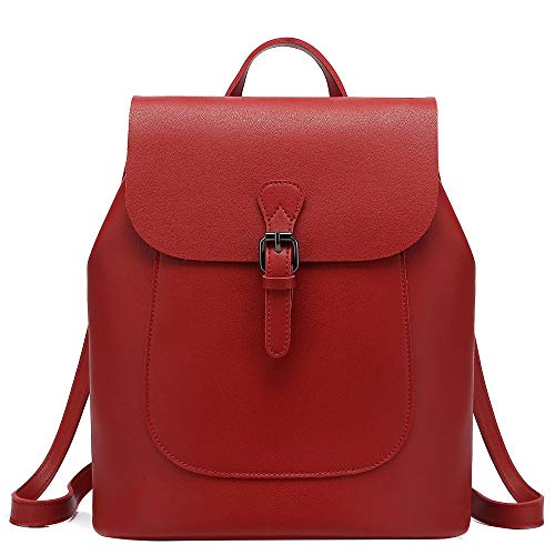 [Scarleton] レデイーズ カジュアル ファッション バックパック 女性用ハンドバッグ 女性用バックパック 女性用ファッションリュックサック H1608207910 - レッド B