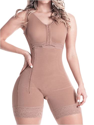 Sonryse Fajas Colombianas Postparto Colombian 産後シェイプウェア 女性用, Cocoa Pp53, X-Large