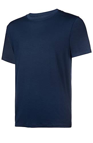 UnderGents メンズ スワッガー ラウンジシャツ クラウドソフト ラウンジTシャツ クルーネック US サイズ: Large カラー: ブルー