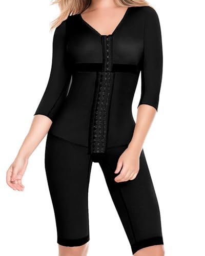 DELI? by Fajas Dprada 09103 Fajas Colombianas 産後ガードル フルボディシェイパー 女性用 US サイズ: Small カラー: ブラック