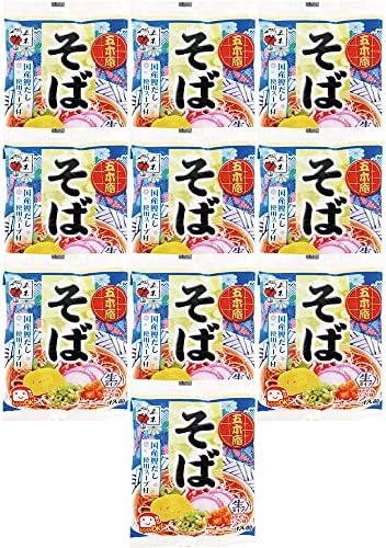 五木食品 五木庵そば 161g×10個(電子レンジ調理可能)の通販はau PAY マーケット - 三五八制作 | au PAY マーケット－通販サイト