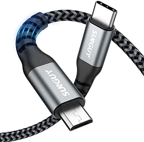 SUNGUY Type C Micro USB ケーブル 1.5M (USB C to micro) OTGケーブル タイプC マイクロ ...
