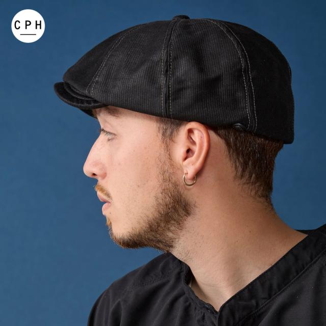 キャスケット 帽 メンズ レディース キャスケット帽 キャスケット帽子 ブランド 帽子 ハンチング 黒 洗える 洗濯できる 通気性 CPH シーピーエイチ おしゃれ かわいい 可愛い 無地 ユニセックス ピケ ブラック 黒 日本製 国産 510DP 2025 秋 秋冬 冬