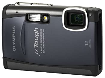 【中古品】OLYMPUS 防水デジタルカメラ μ TOUGH 6010 ダークグレー μTOUGH-6010GRY(中古品)