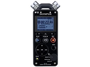 【中古品】OLYMPUS リニアPCMレコーダー 4GB 自動録音レベル調整機能 3マイクシステム(中古品)