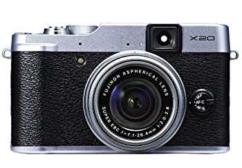 【中古品】FUJIFILM デジタルカメラ X20S 光学4倍 シルバー F FX-X20S(中古品)