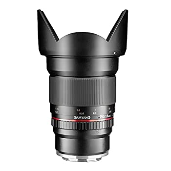 【未使用 中古品】SAMYANG 単焦点広角レンズ 16mm F2.0 マイクロフォーサーズ用 APS-C用(中古品)