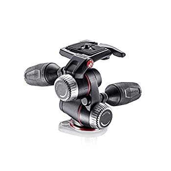 【中古品】Manfrotto 3ウェイ雲台 XPRO3ウェイ雲台 クイックリリースプレート付属 最 (中古品)