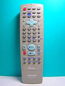 【中古品】シャープ ビデオ・DVD・CDリモコン NA541JD(中古品)