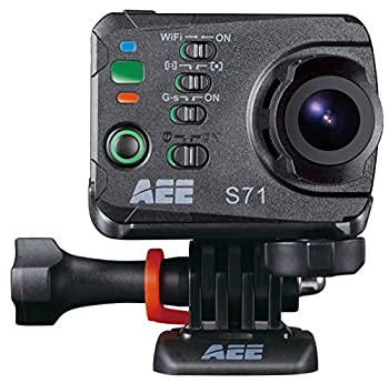 【未使用 中古品】AEE Technology S71T Plus 4K 16MP HD 2 Inch LCD Touchscreen 120FPS Slow(中古品)