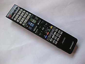シャープ 液晶テレビ(AQUOS) 純正リモコンGA961WJSA(0106380350)(未使用 未開封の中古品)
