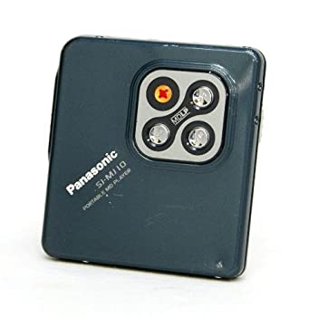 【中古品】Panasonic パナソニック　SJ-MJ10-H グレー　ポーダブルMDプレーヤー　MDLP(中古品)