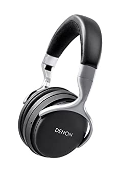 【中古品】Denon ワイヤレスヘッドホン Bluetooth/ノイズキャンセリング対応 ブラック(中古品)