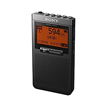 【中古品】ソニー PLLシンセサイザーラジオ SRF-T355 : FM/AM/ワイドFM対応 片耳イヤ (中古品)