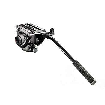 【中古】Manfrotto プロフルード ビデオ雲台 60mm フラットベース MVH500AH