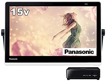 【中古】(未使用･未開封品)パナソニック 15V型 ポータブル 液晶テレビ インターネット動画対応 プライベート・ビエラ 防水タイプ ブラッ