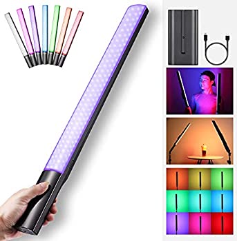 【中古】(未使用･未開封品)Soonpho P20 ledスティックライト rgbビデオライト 撮影照明ライト 4400mAh大容量 2500~8500K ハンドヘルドラ